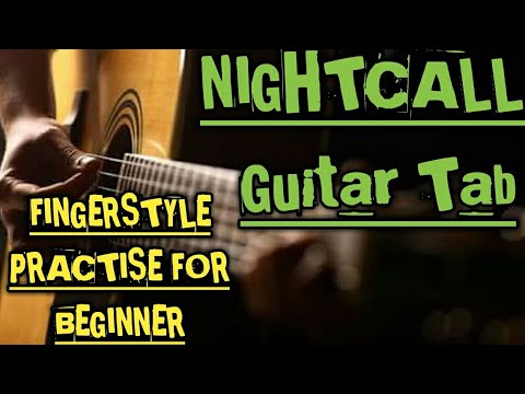 Kavinsky - Nightcall - How to play on Guitar (Tabs on Screen) - YouTube