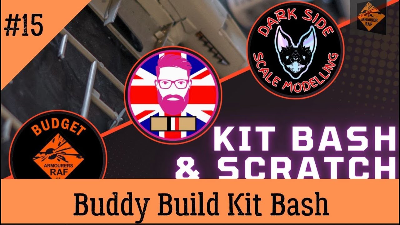 Episode 15 Kit Bash Buddy Build - With Steff, Budget Modeller and Tiff, Dark Side Scale ...