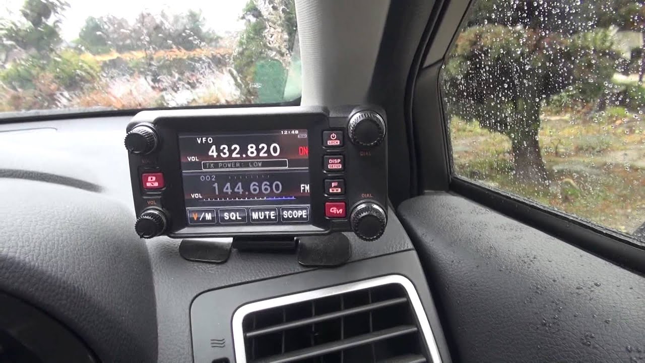 モービルシャック FTM-400DH＆IC-7100M - YouTube