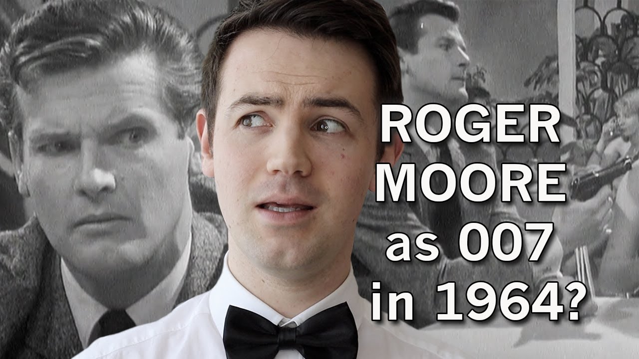 That Time Roger Moore Played James Bond in 1964 - YouTube