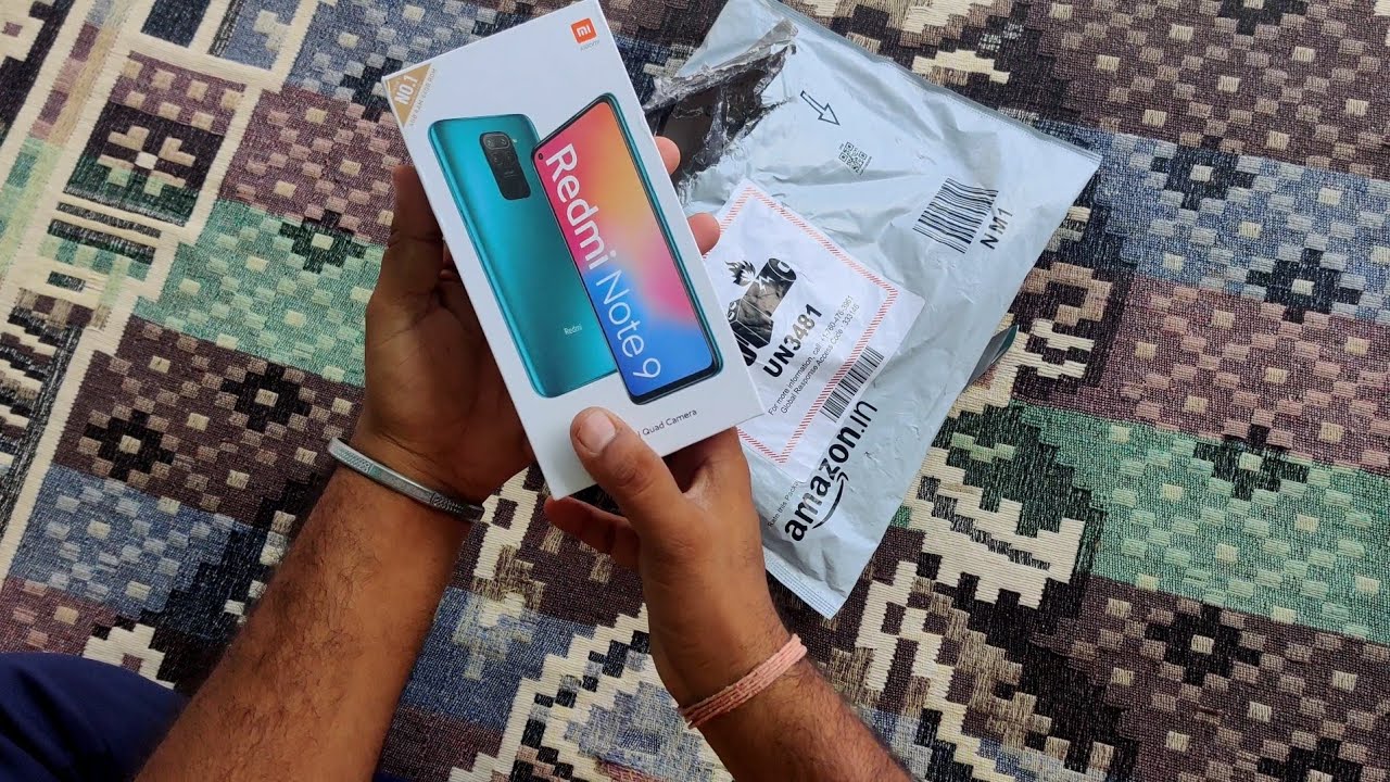 Redmi note 9 Unboxing And First impression - YouTube