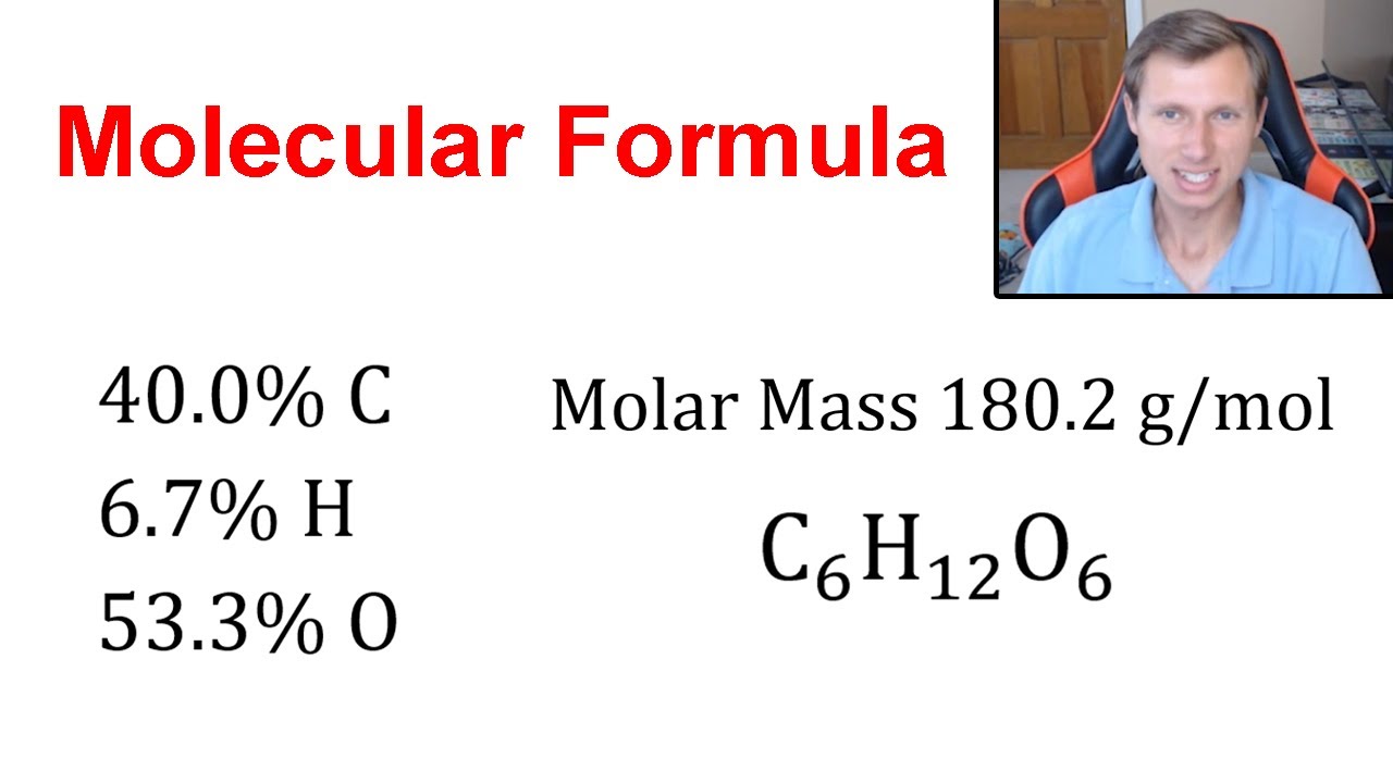 How to find the Molecular Formula (Chemistry) - YouTube