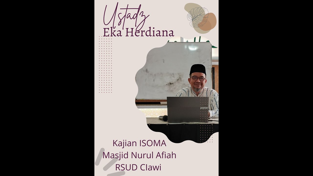 Kajian Isoma Bersama Ustadz Eka H - YouTube
