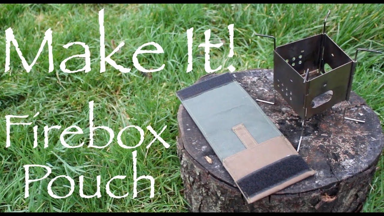 How to Make a Tough Waxed Canvas Pouch for your Folding Twig Stove ...