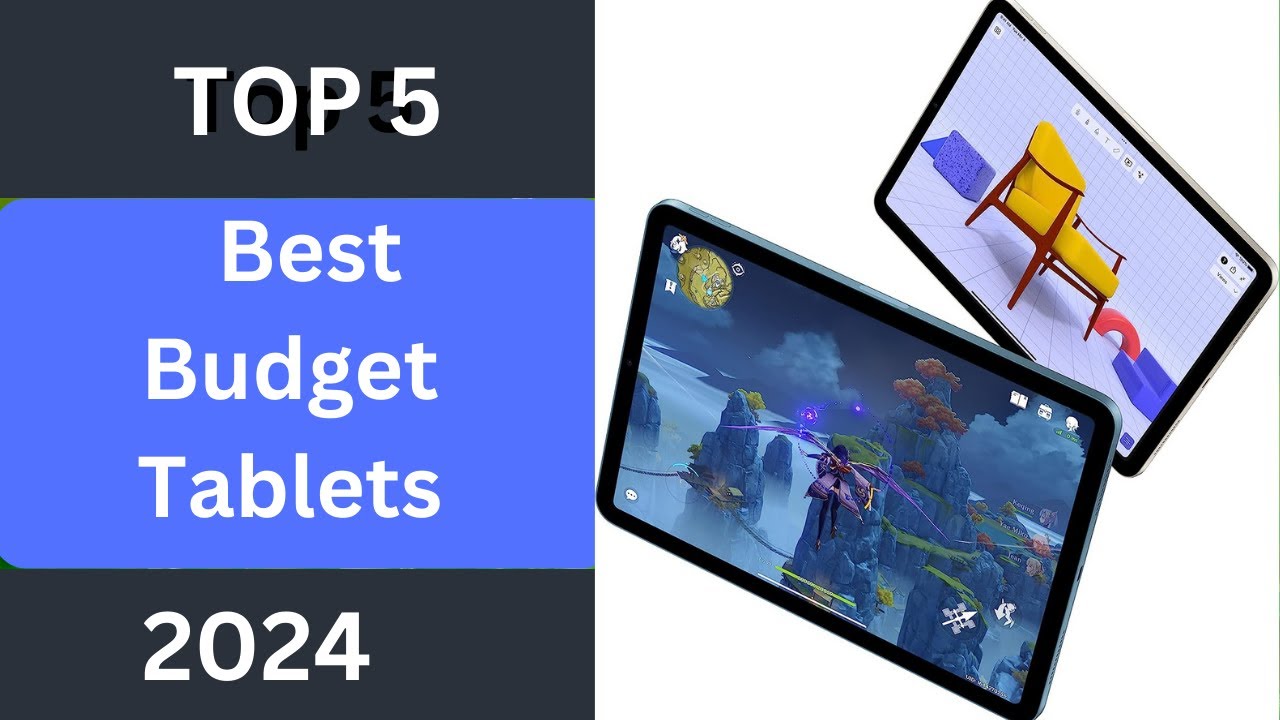 Top 5 best budget tablets | Top 5 Picks - YouTube