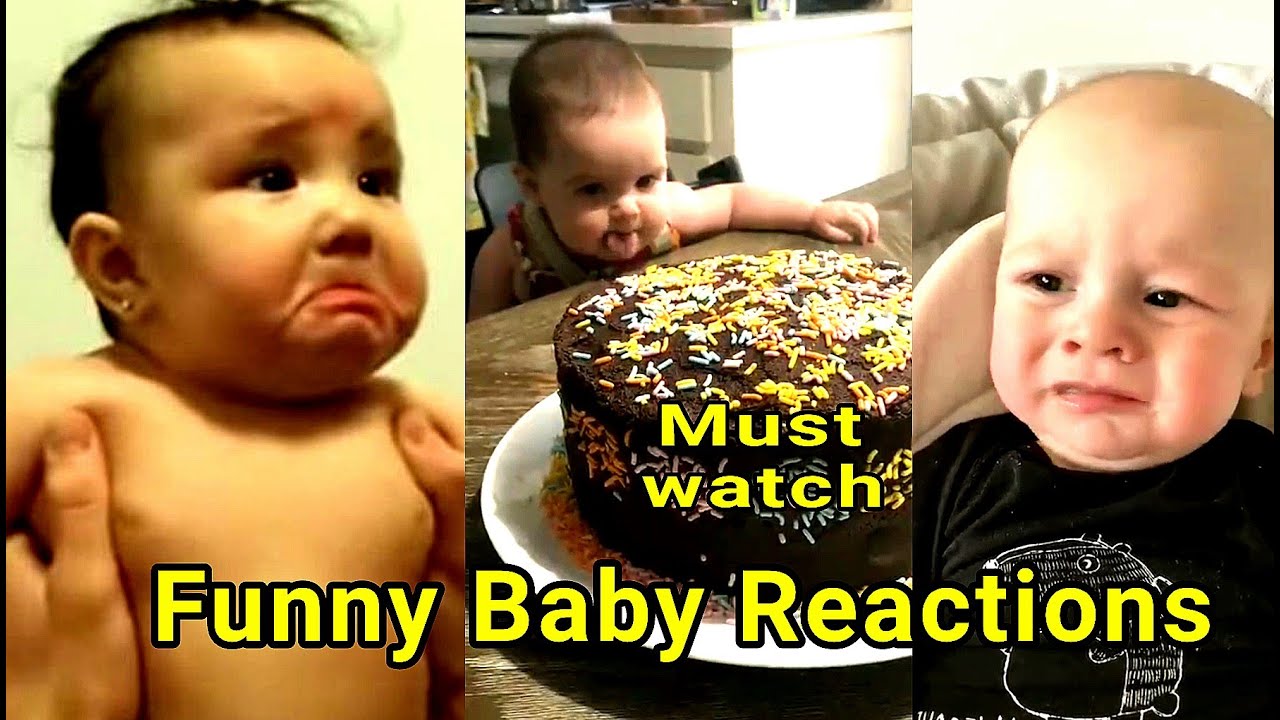 New Born Babies Gives Best Reactions || Funny Baby Reactions Video 2020 ...
