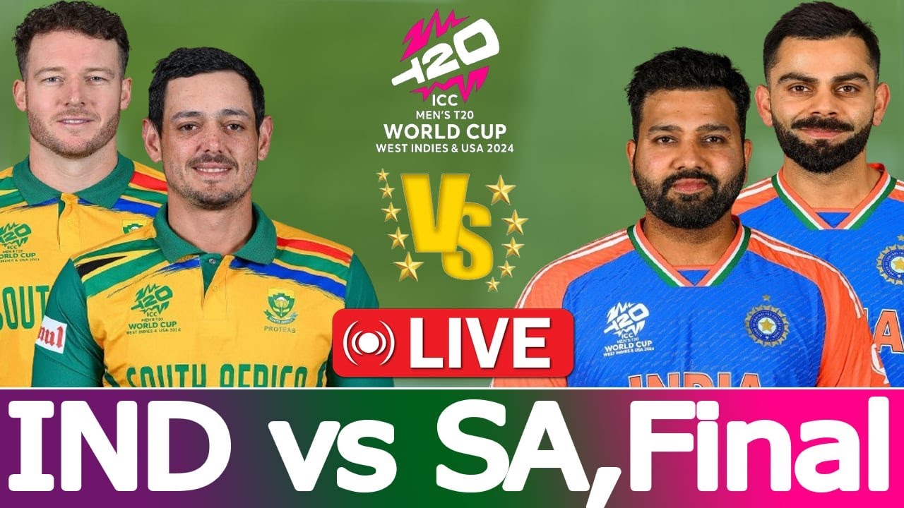 India vs South Africa live | live cricket match today | ICC T20 World ...