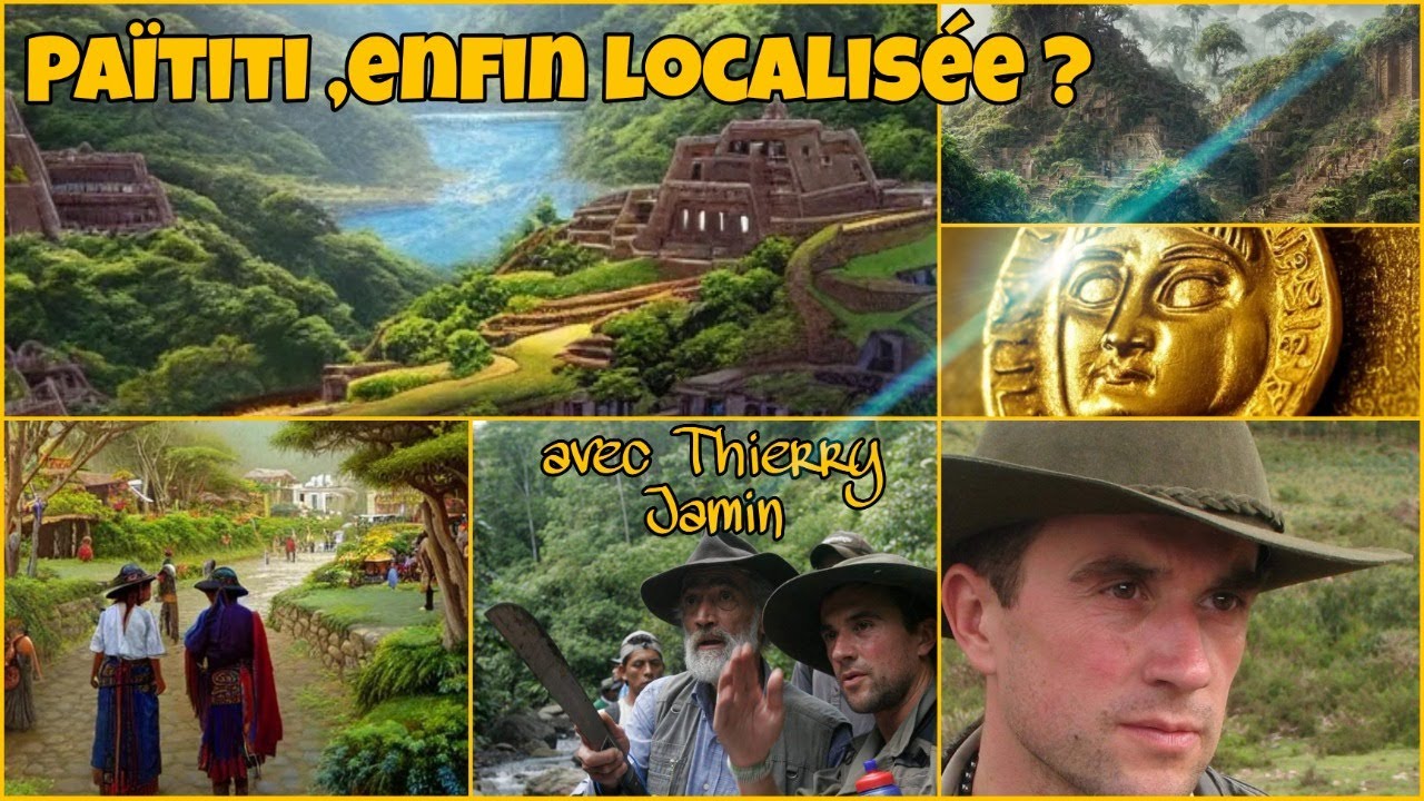 "Païtiti ,la légendaire cité Inca ,enfin localisée...et pillée?" avec ...