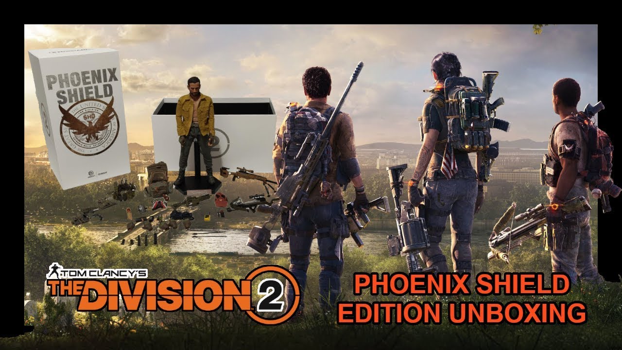 The Division 2 Phoenix Shield Edition Unboxing - YouTube