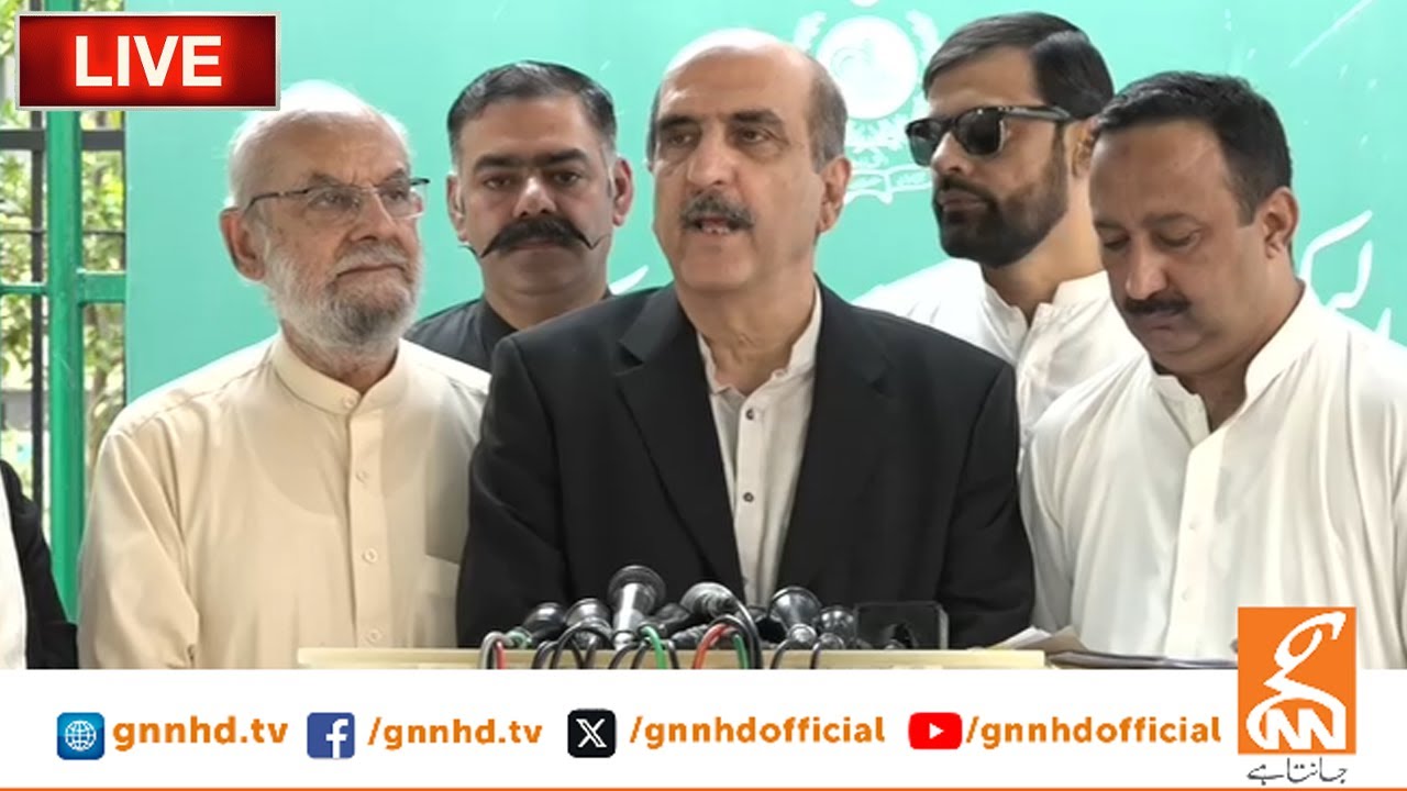 LIVE | Akbar S Babar Important Media Talk | GNN - YouTube