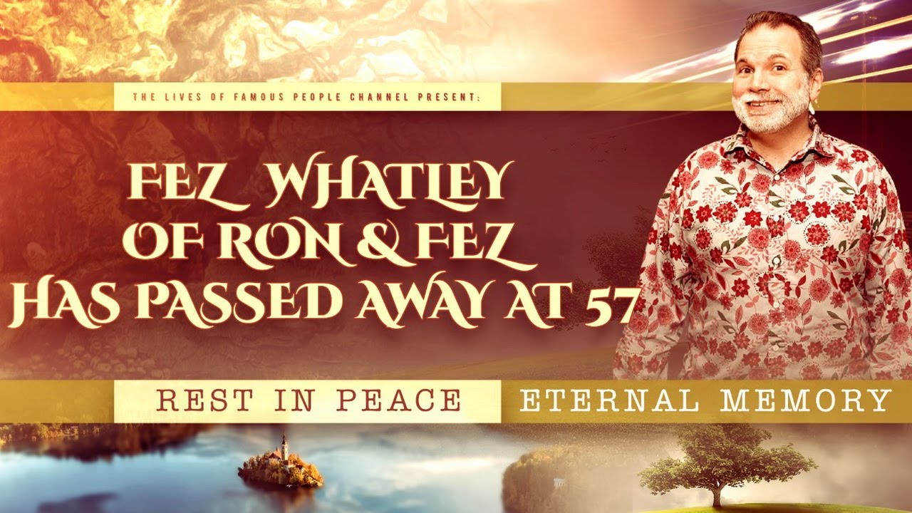 Fez Whatley Of Ron & Fez Has Passed Away at 57 - Cause of Death ...