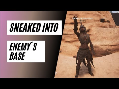 Conan Exiles - Sneaked into the enemy's base - YouTube