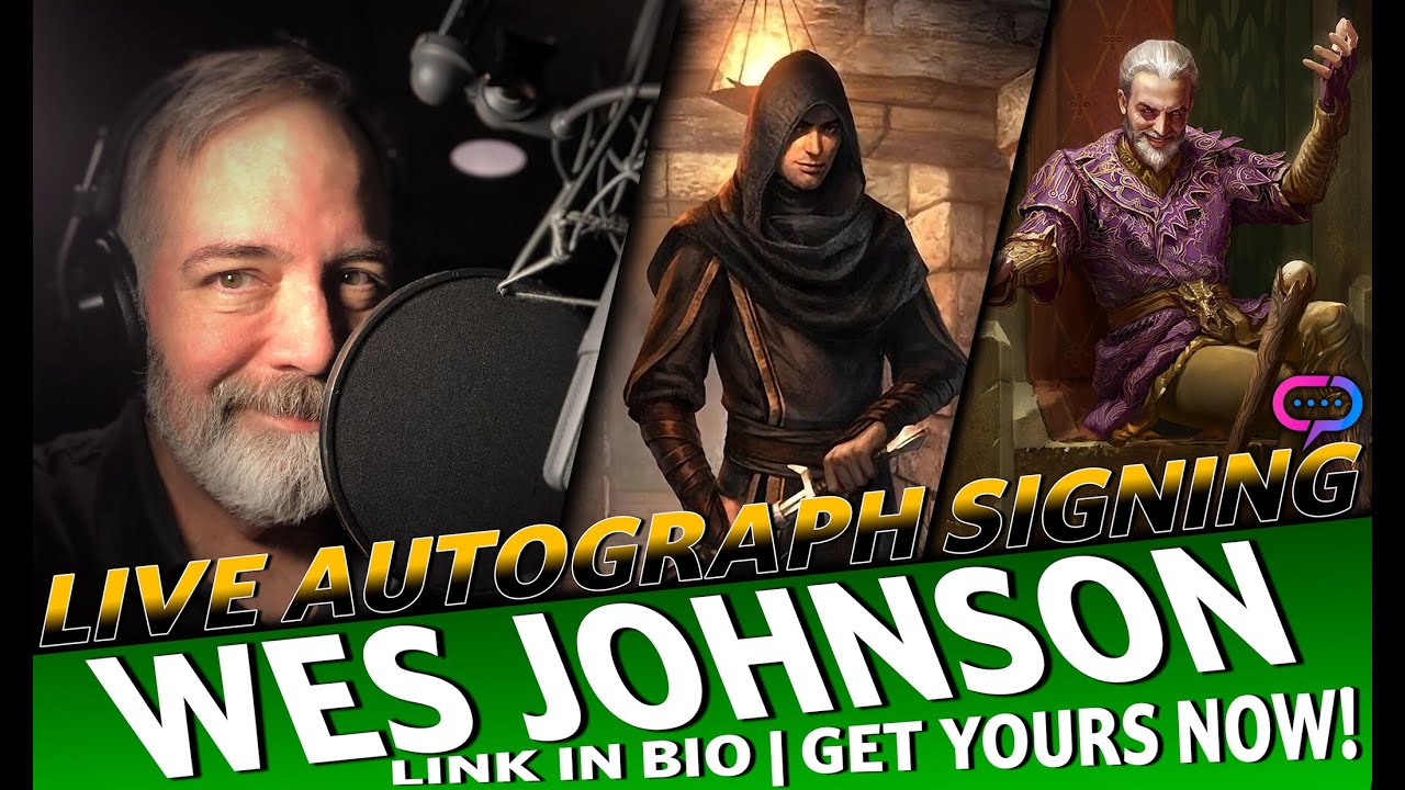 Wes Johnson LIVE SIGNING via Streamily - YouTube