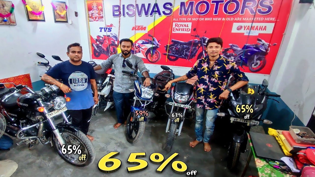 Challenging price Sasta second hand sport bike & Royal Enfield collection | Kalyani Biswas ...