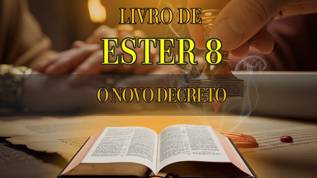 🔊 Áudio da Bíblia Sagrada: Ester Capítulo 8 - Com Texto. - YouTube