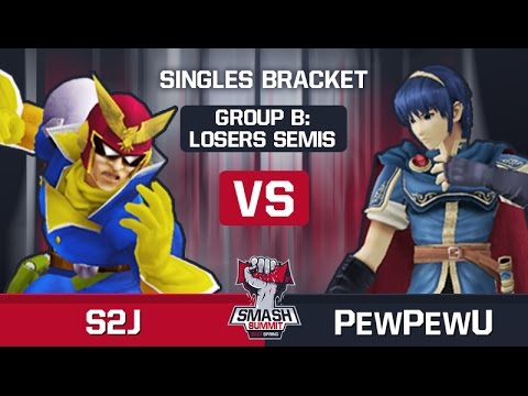 S2J vs PewPewU - Melee Singles: Group B - Smash Summit Spring 2017 ...