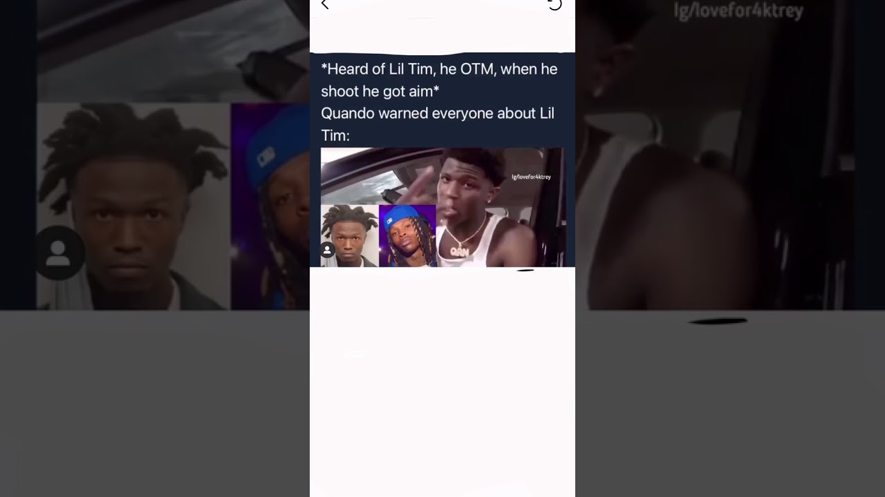 Quando rondo once again speaking on king von killer lul timm🔫 - YouTube