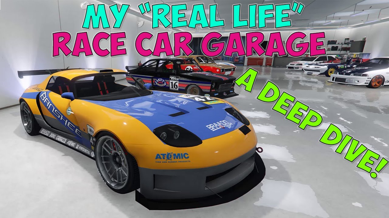 My Ultimate Race Car Garage Tour - a "Deep Dive" Into Every IRL Car ...