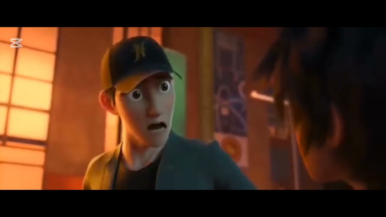 Tadashi's death but with Valiant Hero music - YouTube