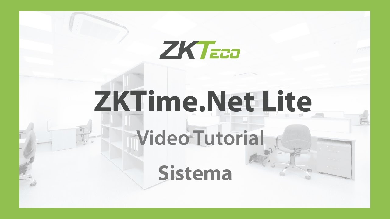 Video Tutorial: ZKTime.Net Lite (Sistema) - YouTube