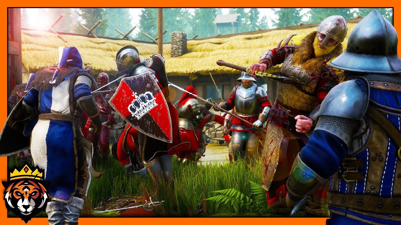 FIGHTING OFF HORDES OF ENEMIES! (Mordhau Horde Mode) - YouTube