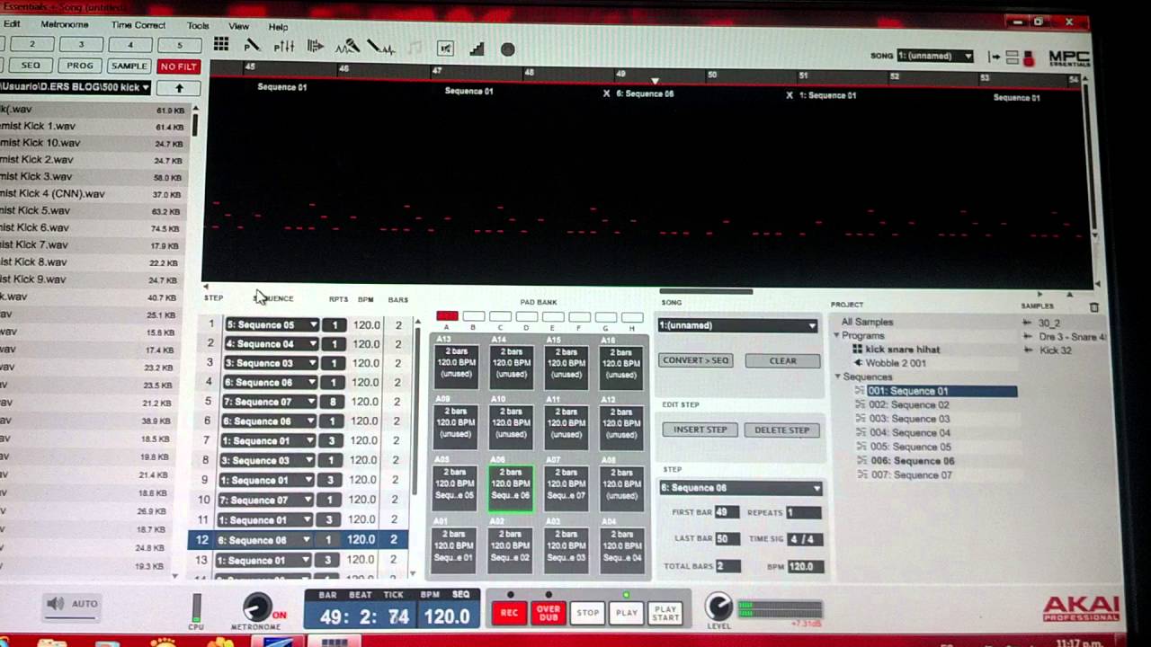 instrumental- MPK mini II- (MPC Essentials) 2016 - YouTube