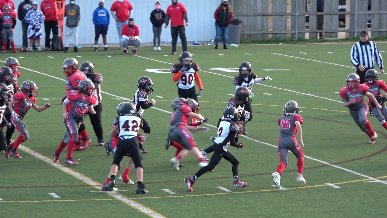 Union Raiders Jr Youth vs NKY Bandits NKYFL SUPERBOWL 63 - YouTube