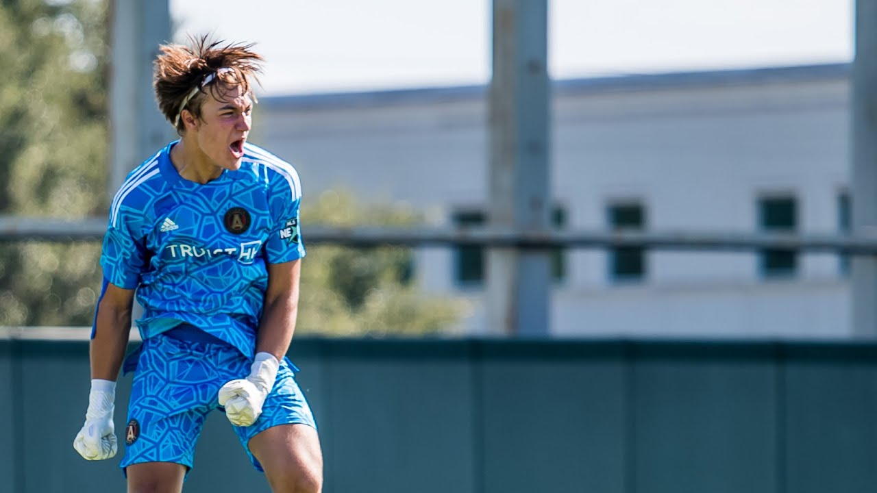 Kyle Jansen: Atlanta United U17 Goalkeeper: 2022 Highlights - YouTube
