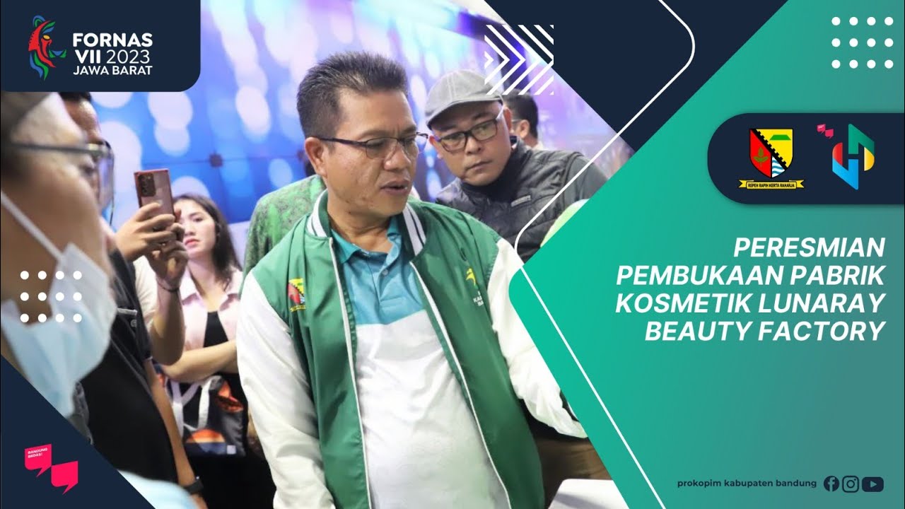 Pembukaan Pabrik Kosmetik Lunaray Beauty Factory - YouTube