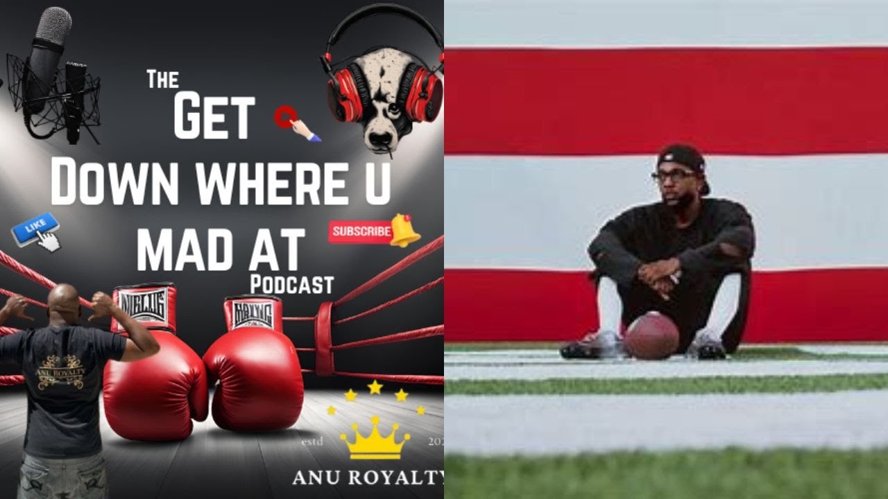 KDOT is gonna cut "his" T.V. Off during the halftime Super Bowl Show ...