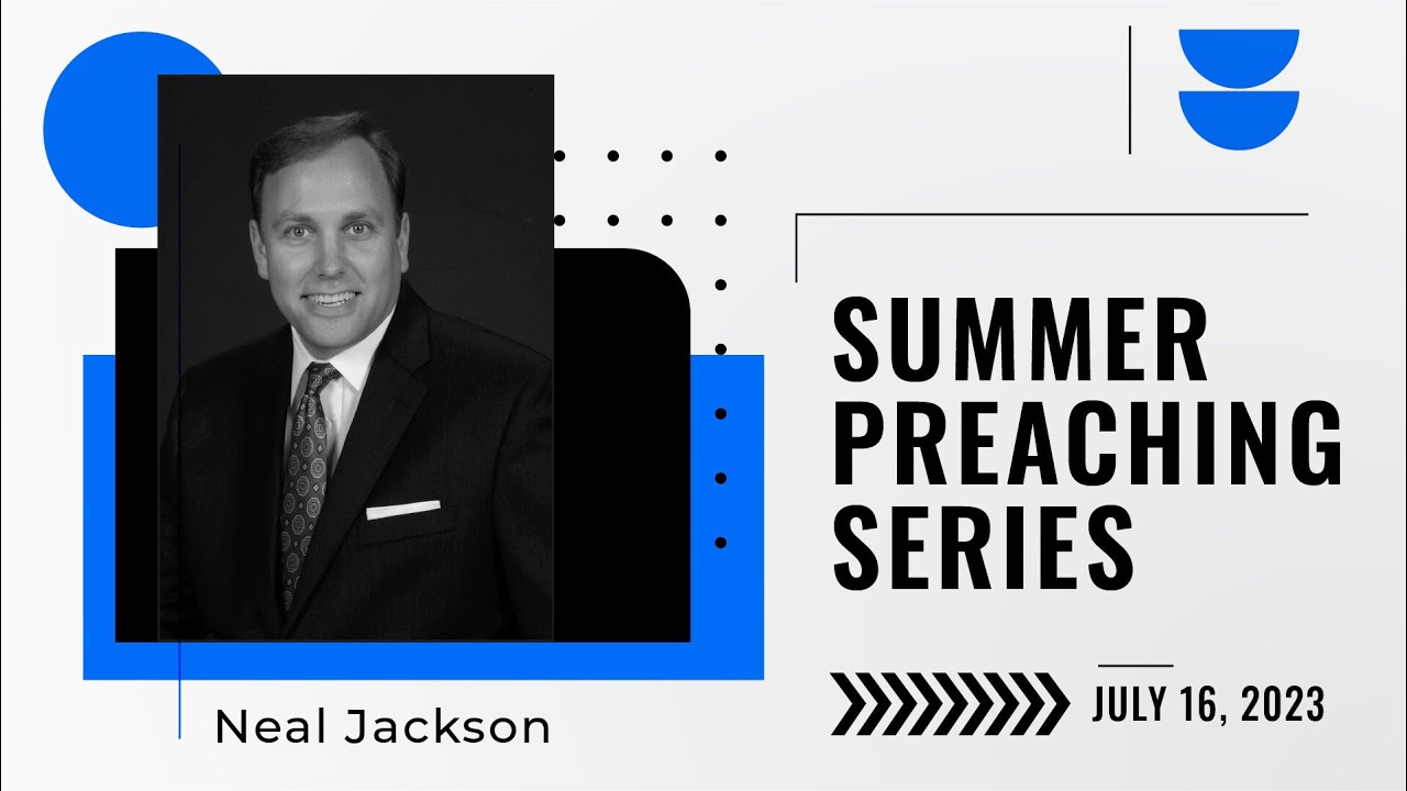 Summer Preaching Series - Neal Jackson - John 8 - YouTube
