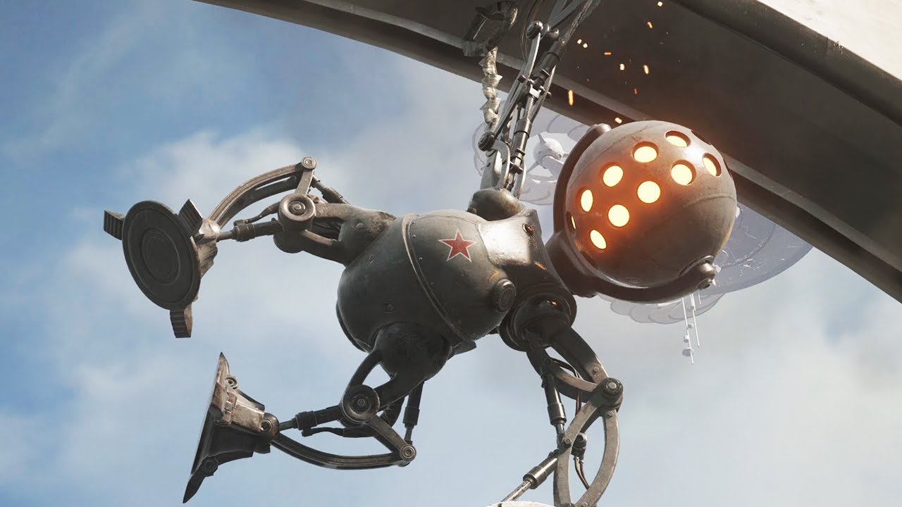 Atomic Heart - MA-9 BELYASH Boss Fight - YouTube