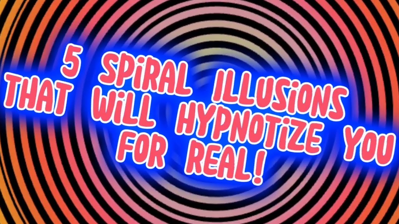 Top 5 Free To Use Hypnotizing Spiral Illusions 😵‍💫 - YouTube