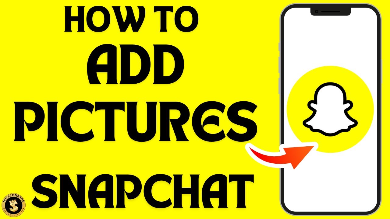How to Add Pictures In Snapchat [Step by Step Tutorial] - YouTube