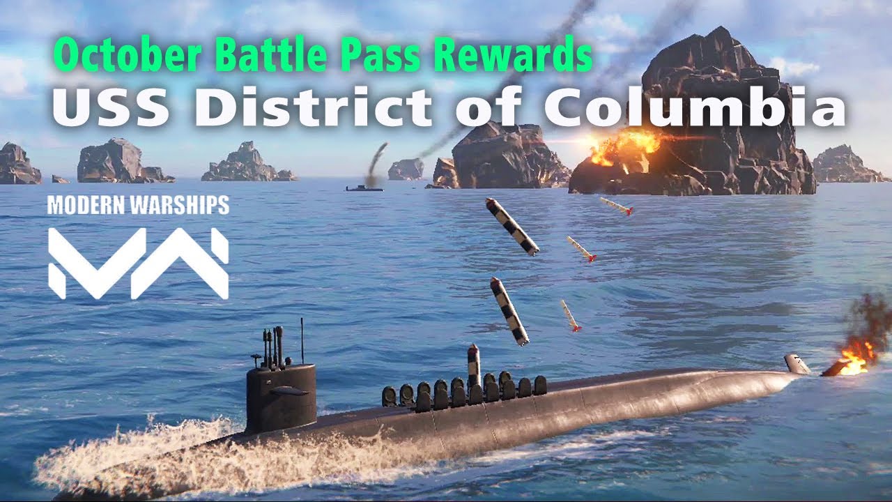 Modern Warships | USS District of Columbia (SSBN-826) - Tier 3 - YouTube