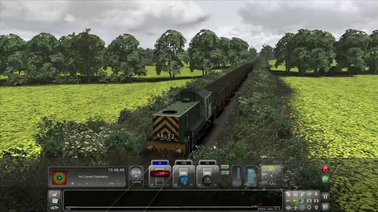 Train Sim 1066 Line To Bodiam extension in progress - YouTube