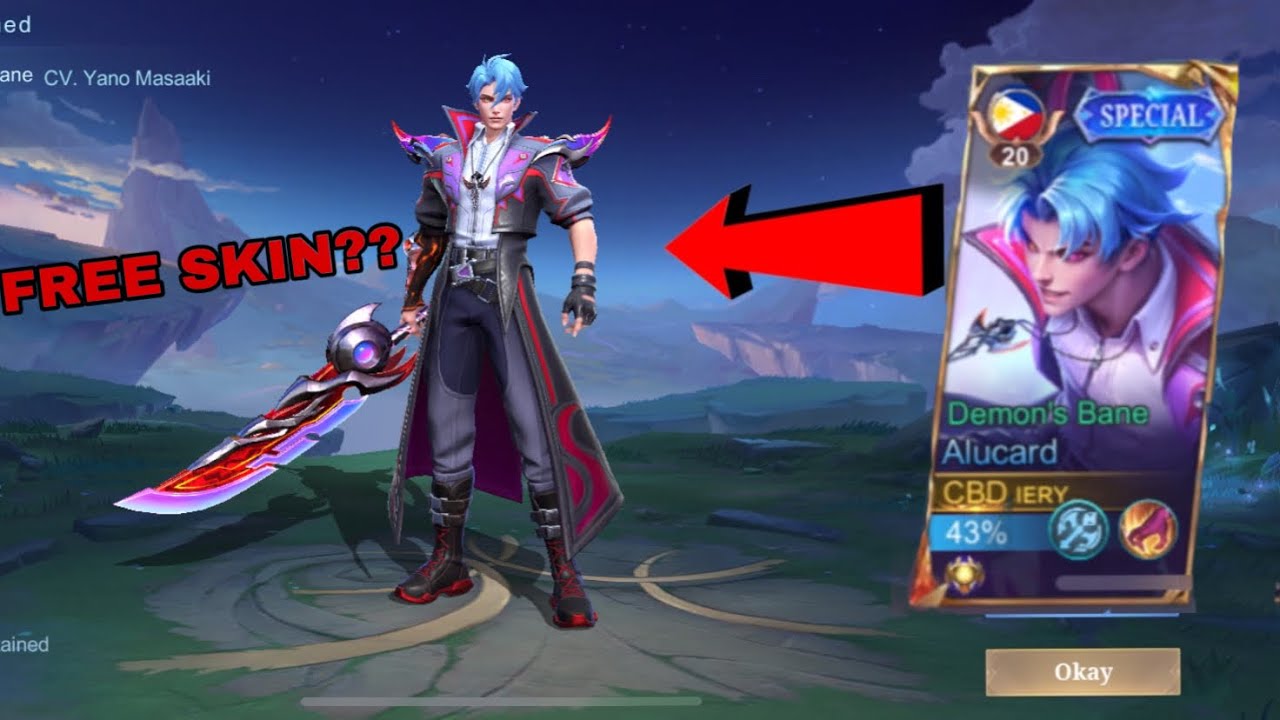 NEW ALUCARD’S SPECIAL SKIN DEMON’S BANE IS HERE!!! |MLBB| - YouTube