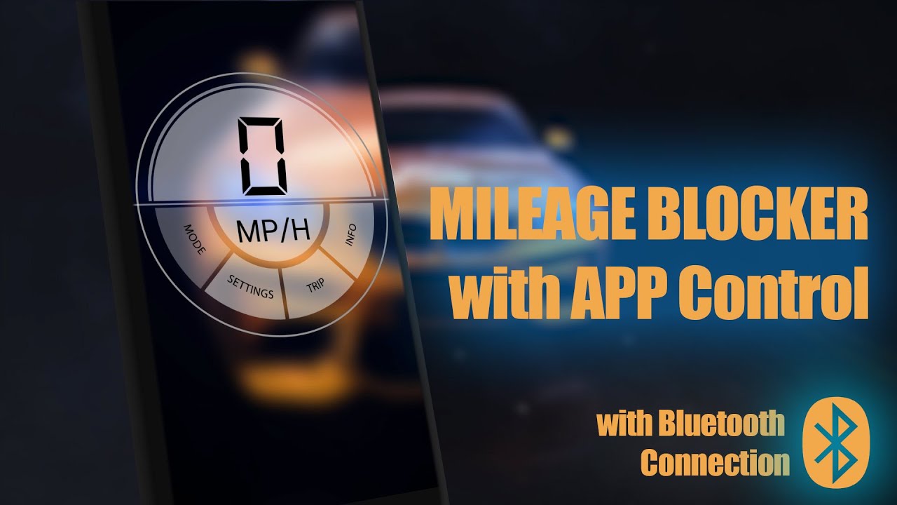 Mileage Blocker with App Control | Superkilometerfilter | Odometer ...