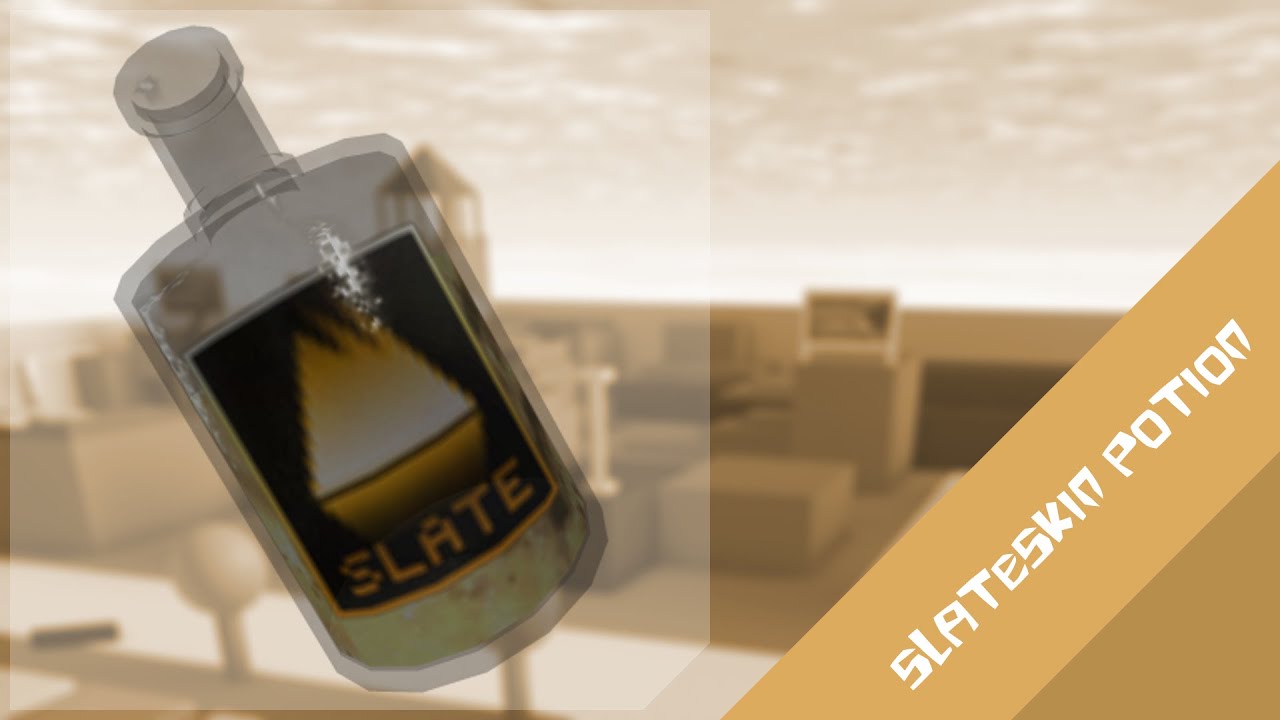Drink - Slateskin Potion - Roblox - YouTube