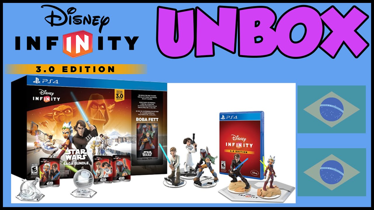 Unbox [PT-BR] Disney Infinity 3.0!!!! (Saga Bundle) - YouTube