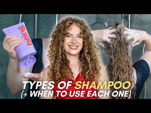 Shampoo-Arten und wann man welches verwendet + Shampoo-Tutorial!