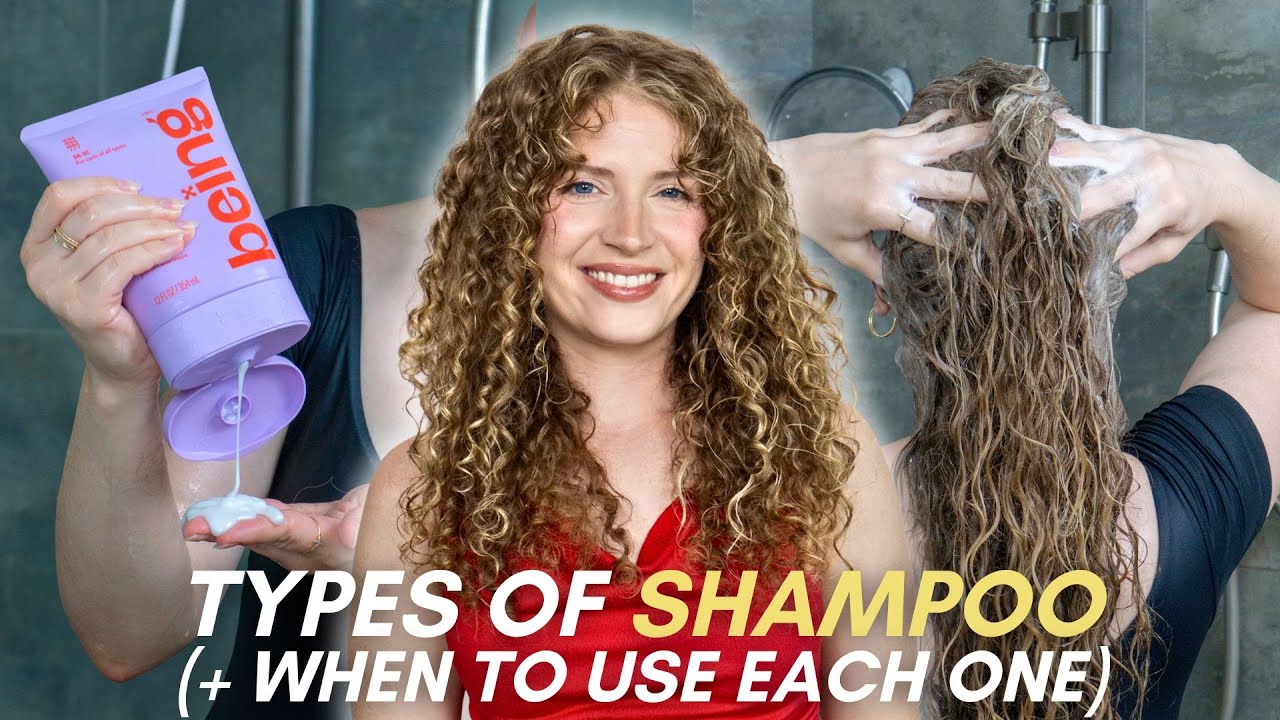 Types of Shampoo and When to Use Each One + Shampoo Tutorial! - YouTube