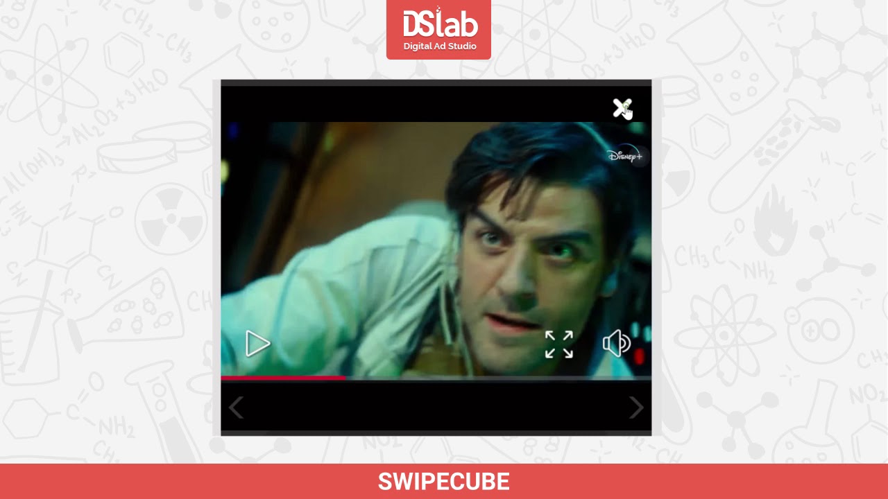 Disney+ Star Wars saga - Interscroller + Swipecube + Mobile Portrait ...