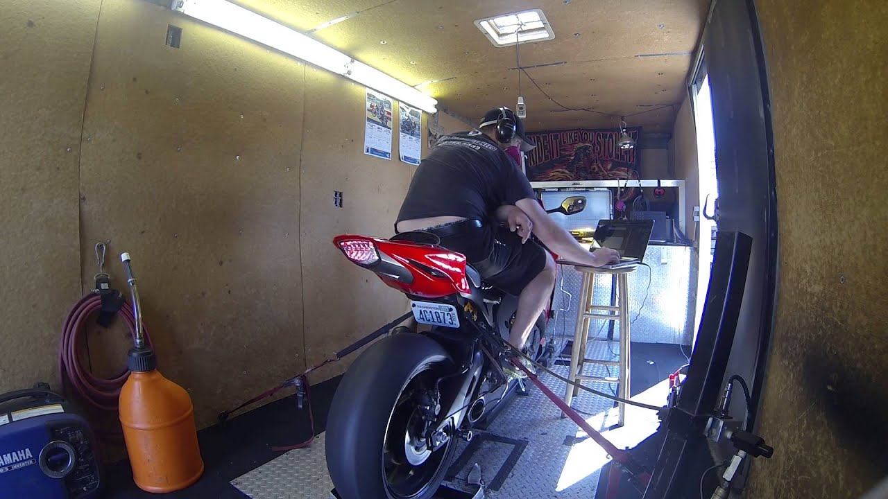 2012 Honda CBR1000rr dyno tune with TaylorMade exhaust - YouTube