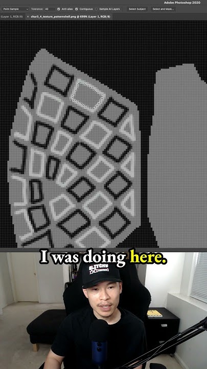 Enhancing Textures in Photoshop for 3D Models - making a game in Buildbox -Character 3.4 Dino ...