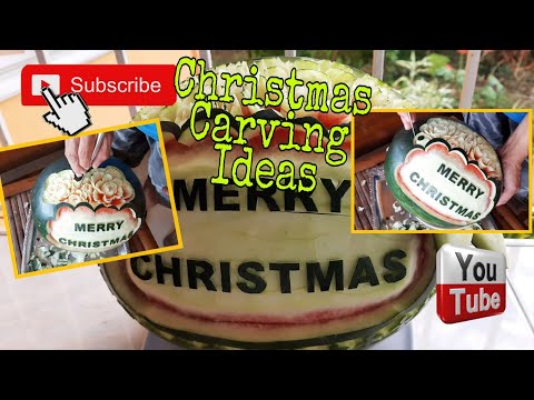 ᐈ Christmas watermelon carving: A Complete Beginner's Guide