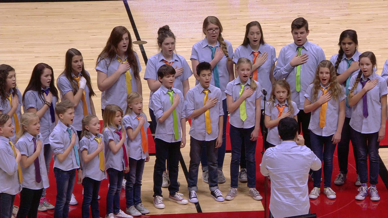 One Voice Choir National Anthem - YouTube