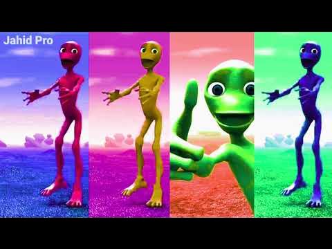 Alien Dance VS Funny Alien VS Dame Tu Cosita VS Funny Alien Dance VS Colourful New Alien Dance ...