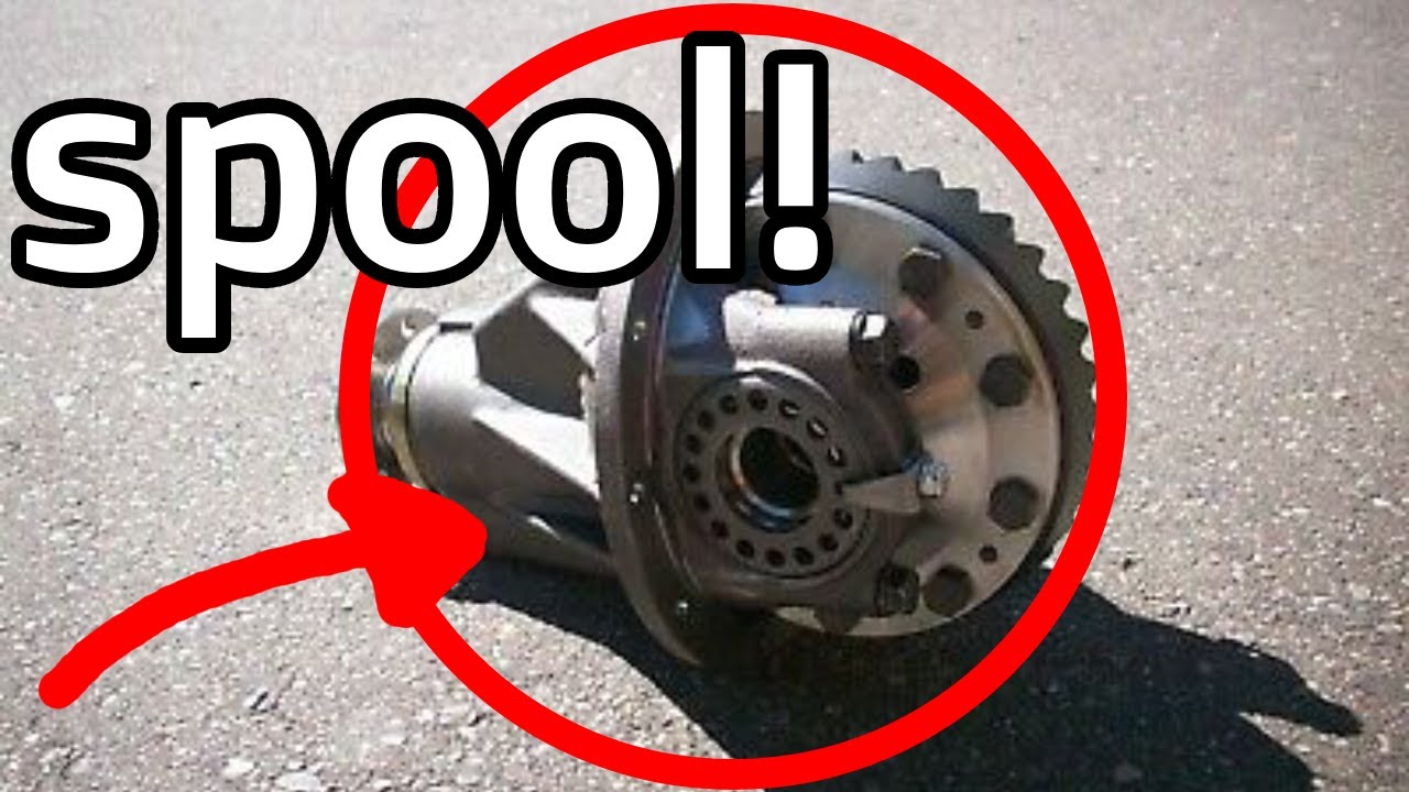 rear axle spool - YouTube