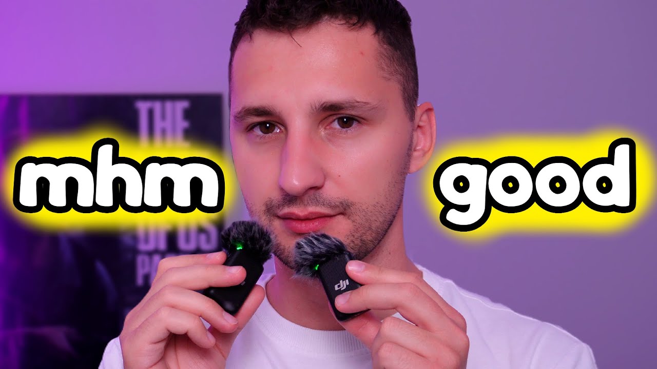 ASMR 17 minutes of me repeating "mhm" & "good" into your ears (you will ...